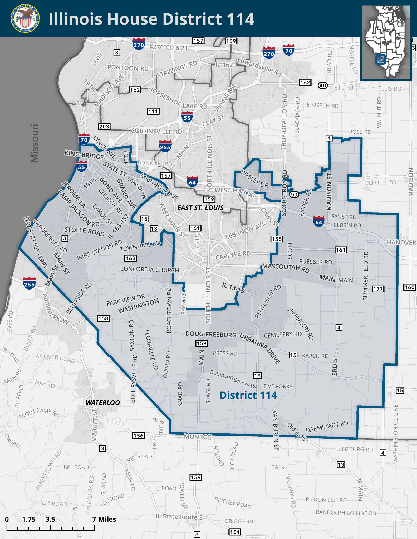 » District