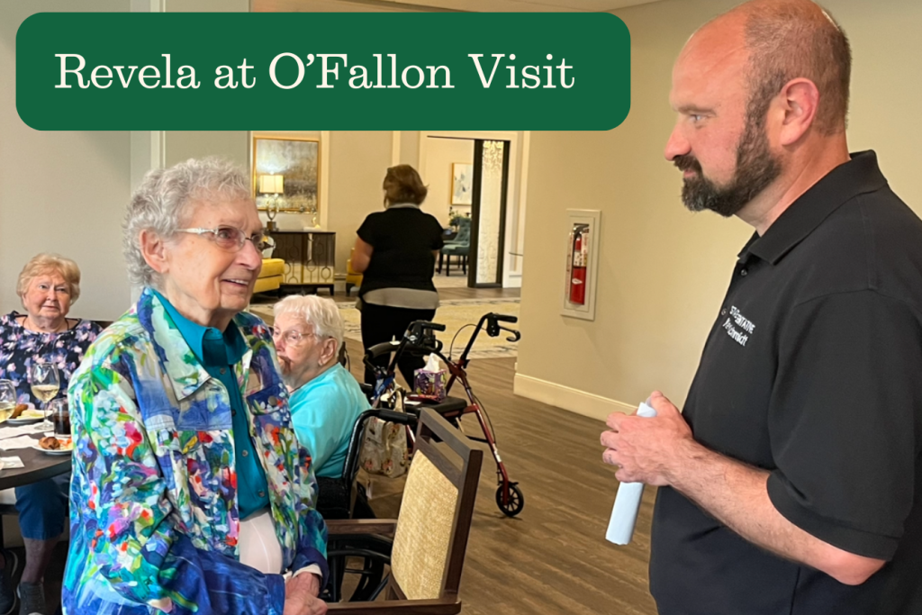 Rep. Schmidt Visits Revela at O’Fallon Senior Living Facility - Kevin ...